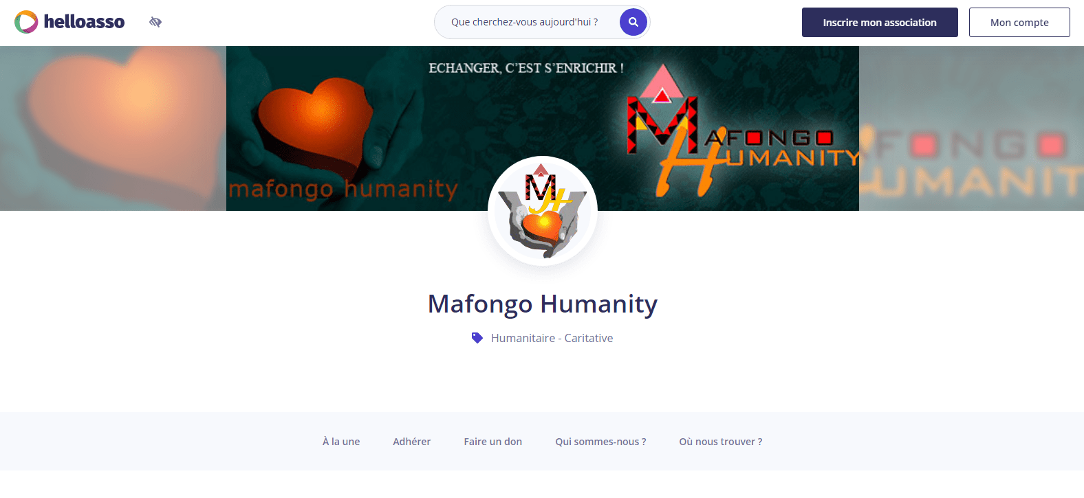 Actualités - Mafongo Humanity